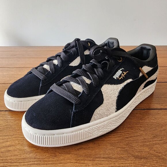 Puma | Shoes | Puma Suede Camowave Scarface Black White 420101 Shoe ...